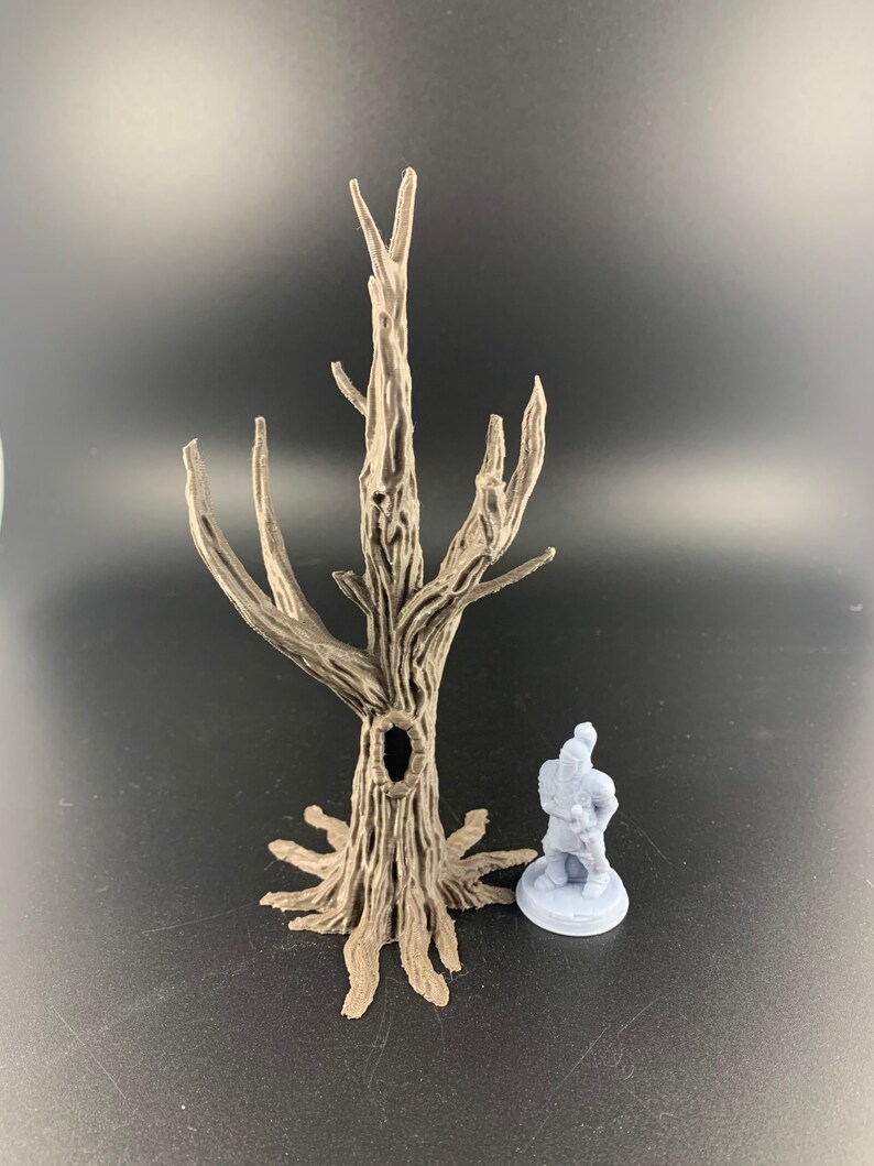 Dnd Miniature Tree Terrain Set D&D Pathfinder Tree - Etsy