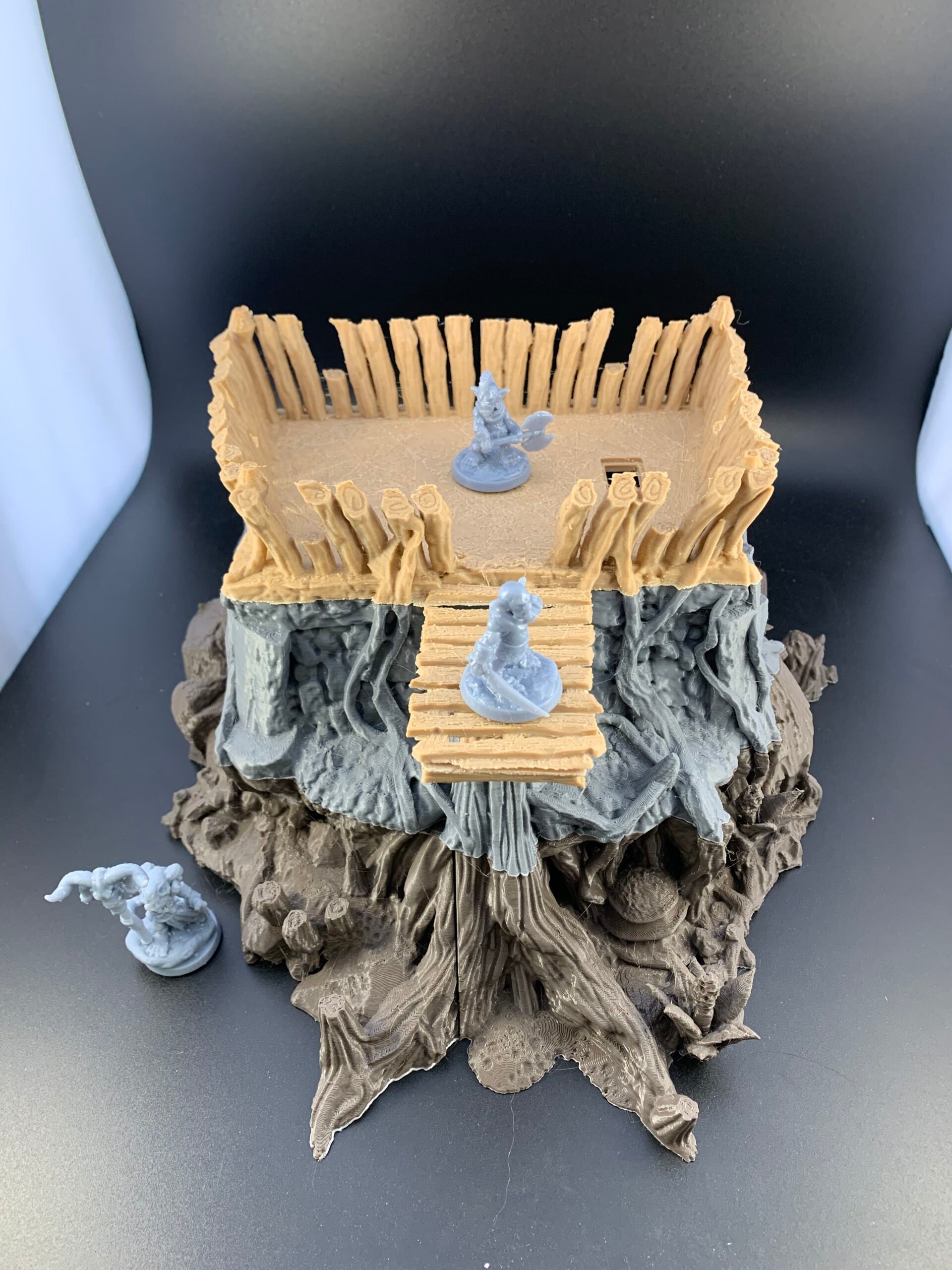 Goblin Swamp House With Goblins - Etsy