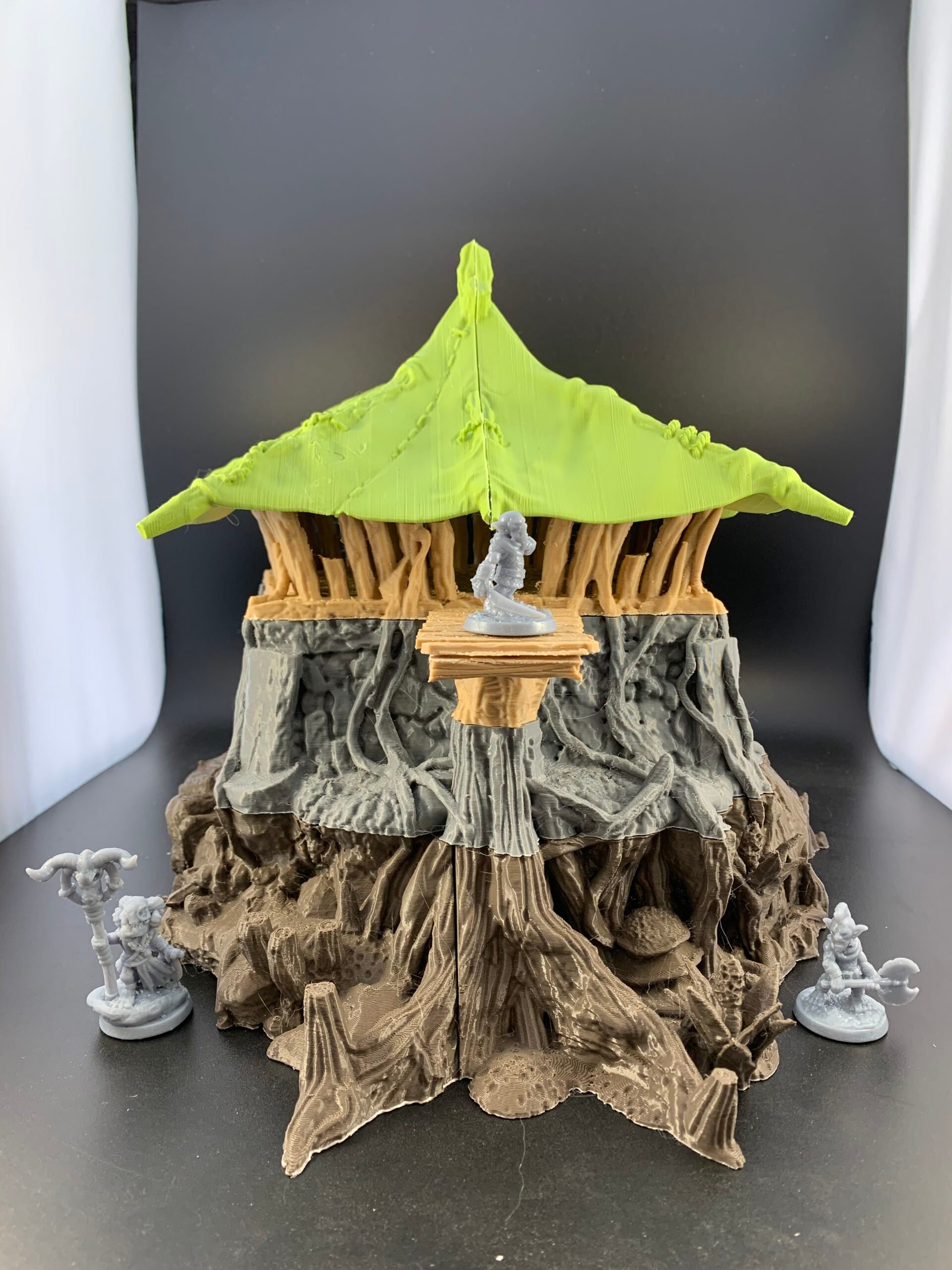 Goblin Swamp House With Goblins - Etsy
