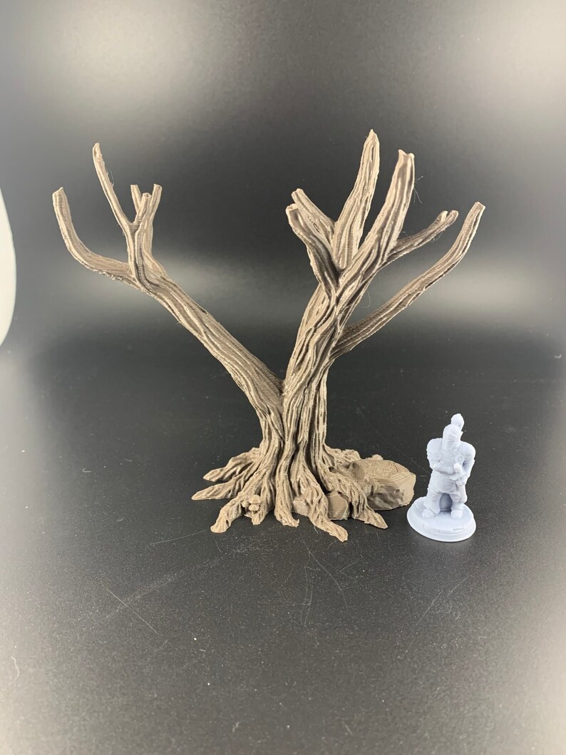 Dnd Miniature Tree Terrain Set D&D Pathfinder Tree - Etsy
