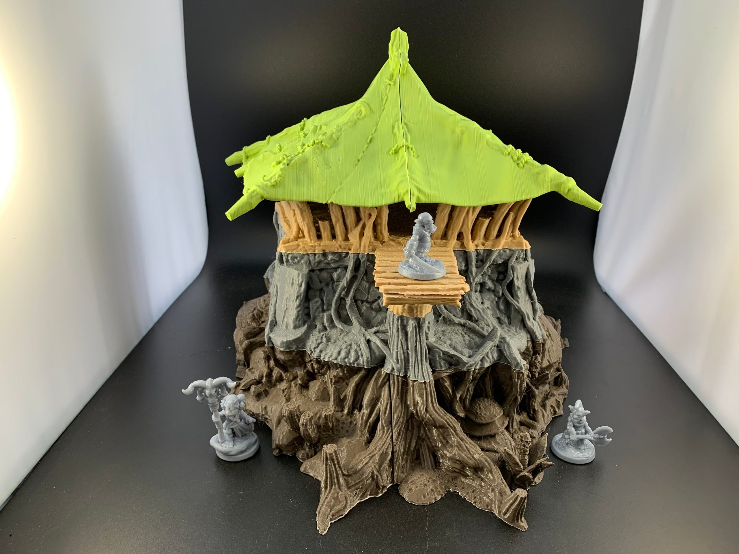 Goblin Swamp House With Goblins - Etsy