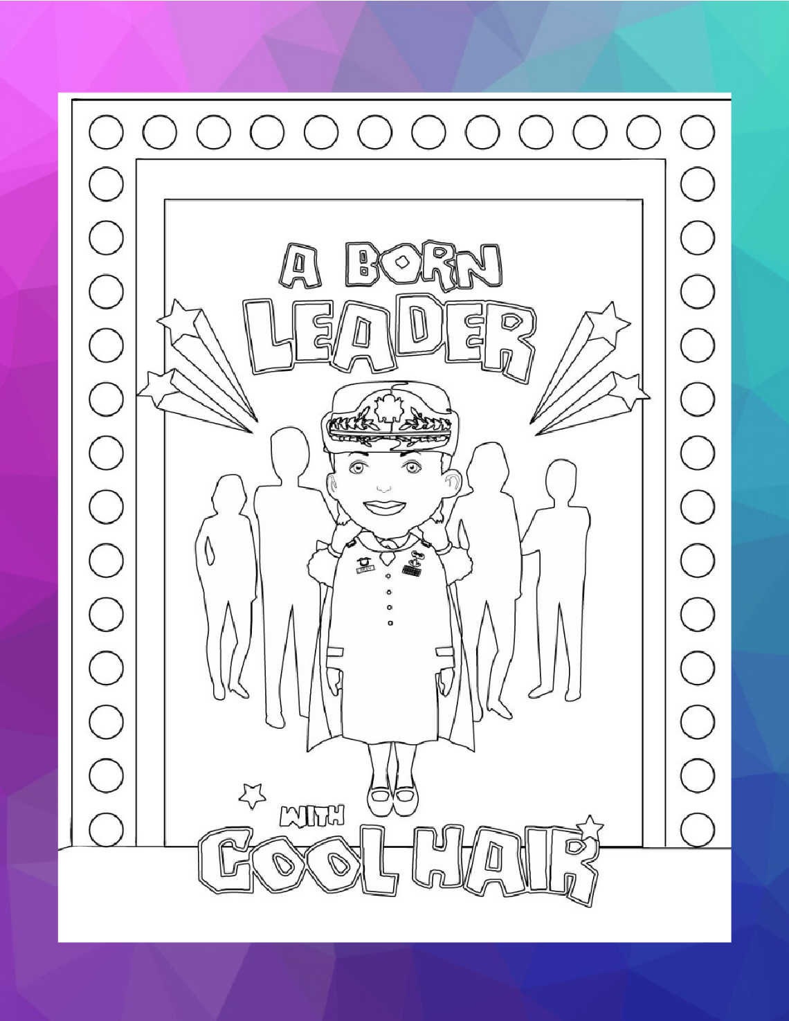 Coloring Page, Coloring Page for Black Girls, Melanin Coloring Pages ...