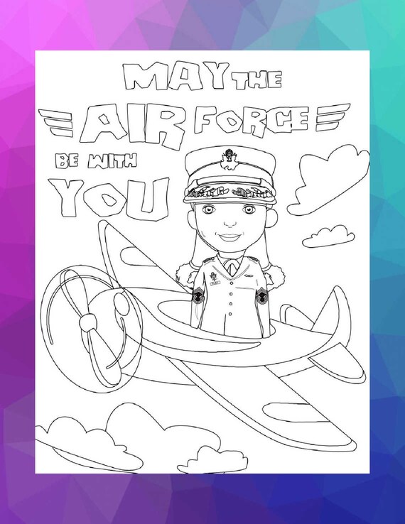 Pilot Coloring Pages