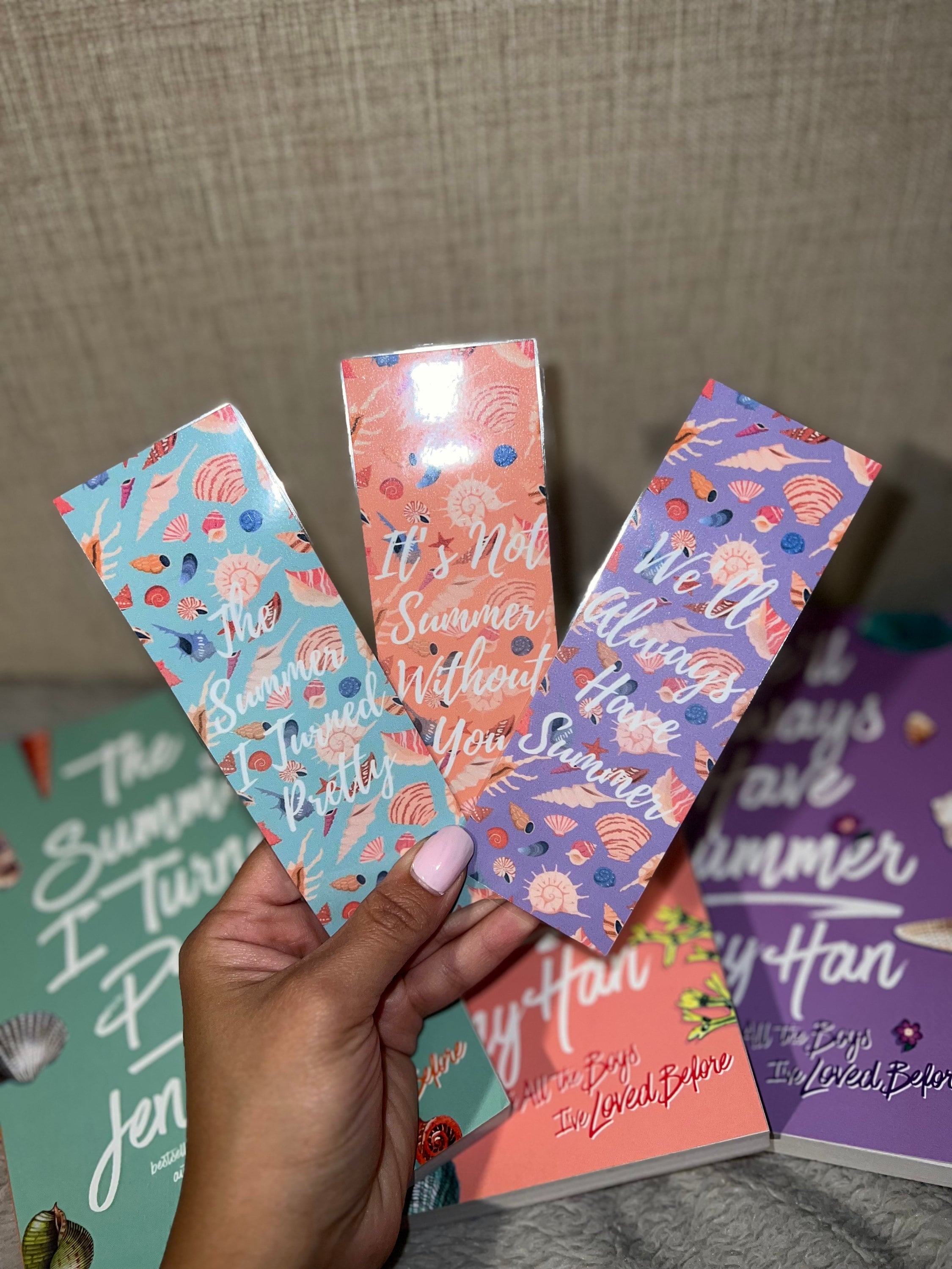 SET OF 3 the Summer I Turned Pretty Bookmarks , Team Conrad , Team ...