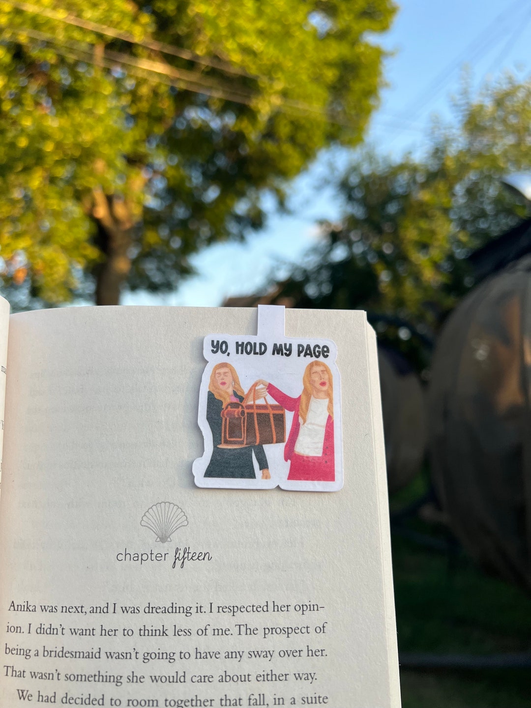 White Chicks Inspired Yo Hold My Poodle Bookmark Yo Hold My Page ...