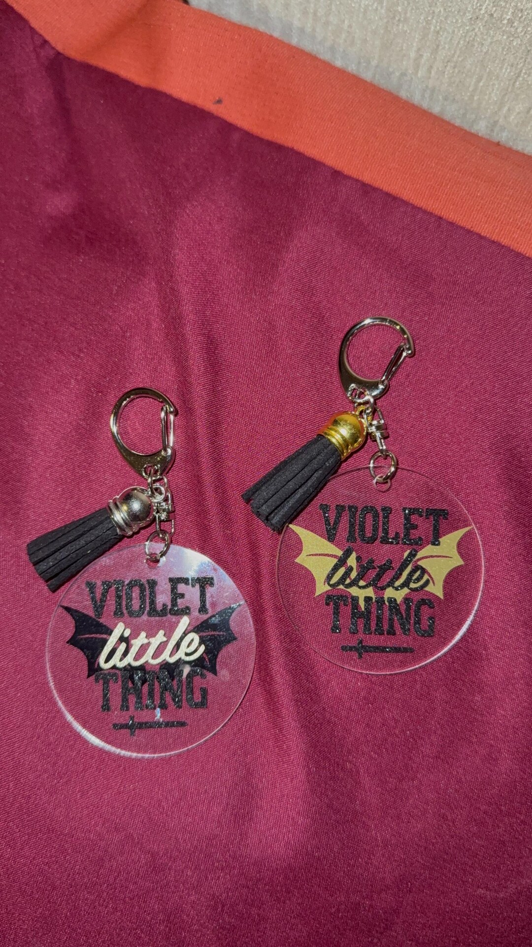 Acrylic Keychains Inspired Violet Little Thing Empyrean Series Fourth ...