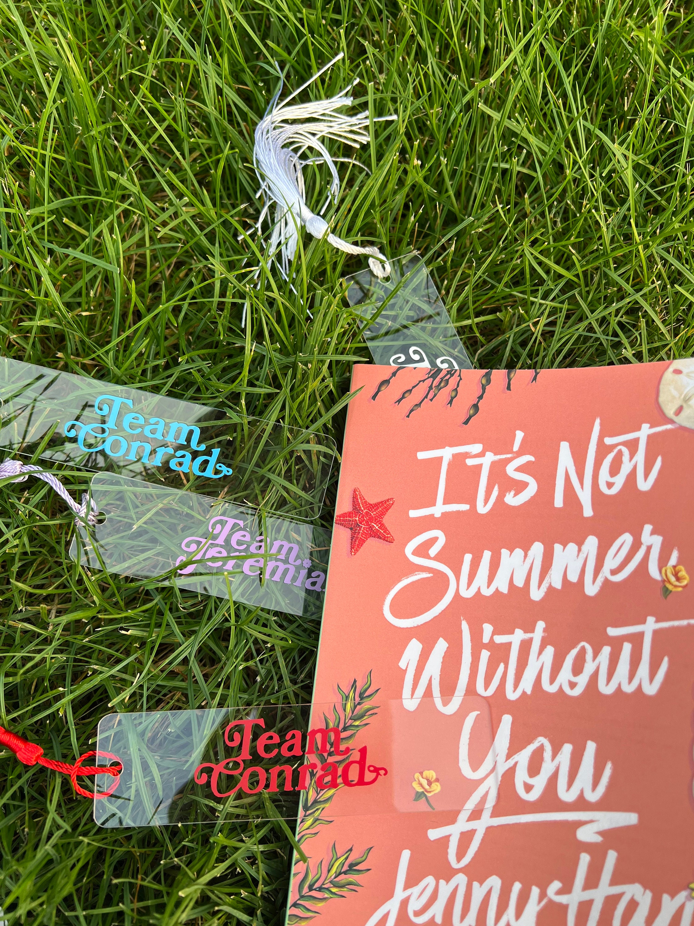 ACRYLIC BOOKMARK | Team Jeremiah Team Conrad | the Summer I Turned ...