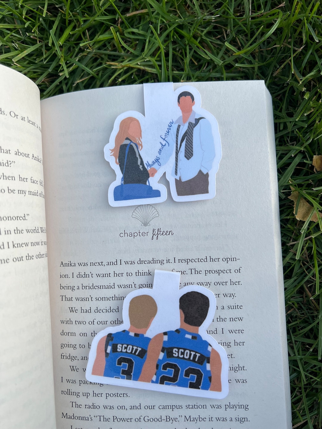 Set of 2 | One Tree Hill Ravens Fans Magnetic Bookmarks | Always and ...