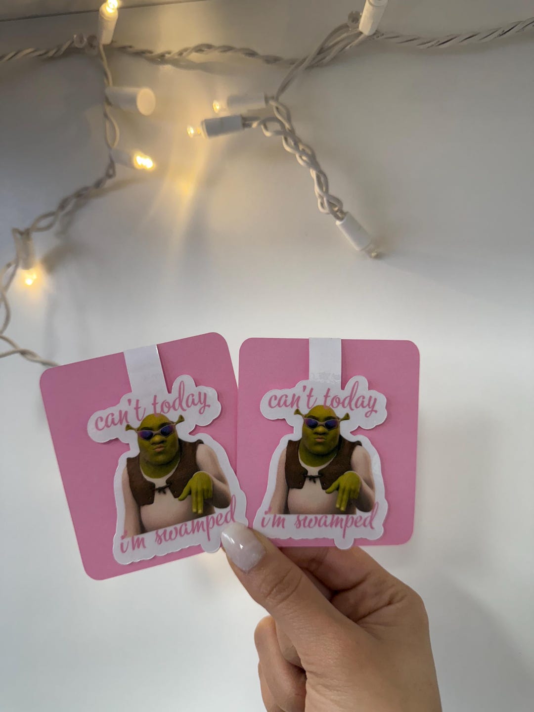 Can’t Today I’m Swamped Bookmark Magnetic | Booklover Gifts | Inspired ...