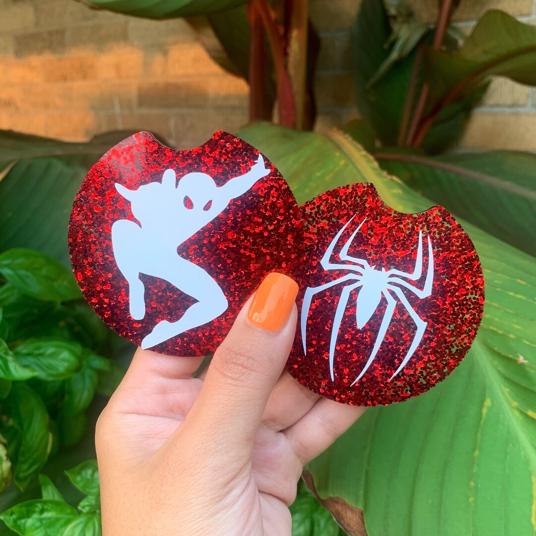 Spider-man Car Coaster Set - Etsy