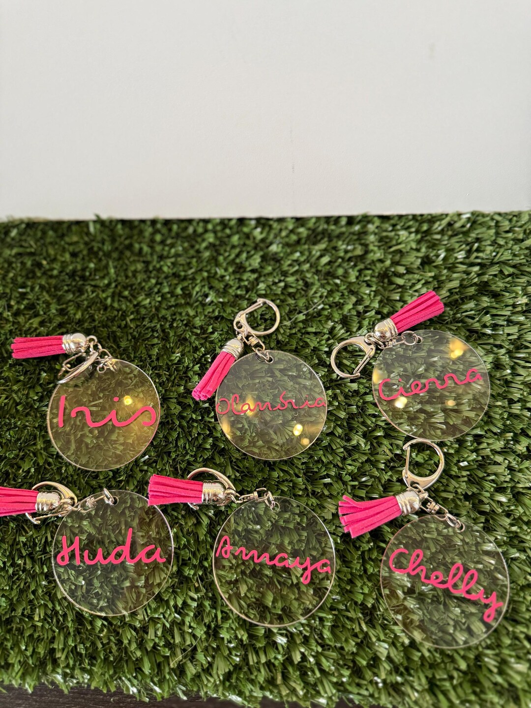 ACRYLIC KEYCHAIN | Love Island Inspired Name Custom | Keychains - Etsy