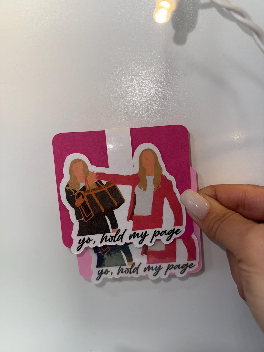 White Chicks Inspired Yo Hold My Poodle Bookmark | Yo Hold My Page ...