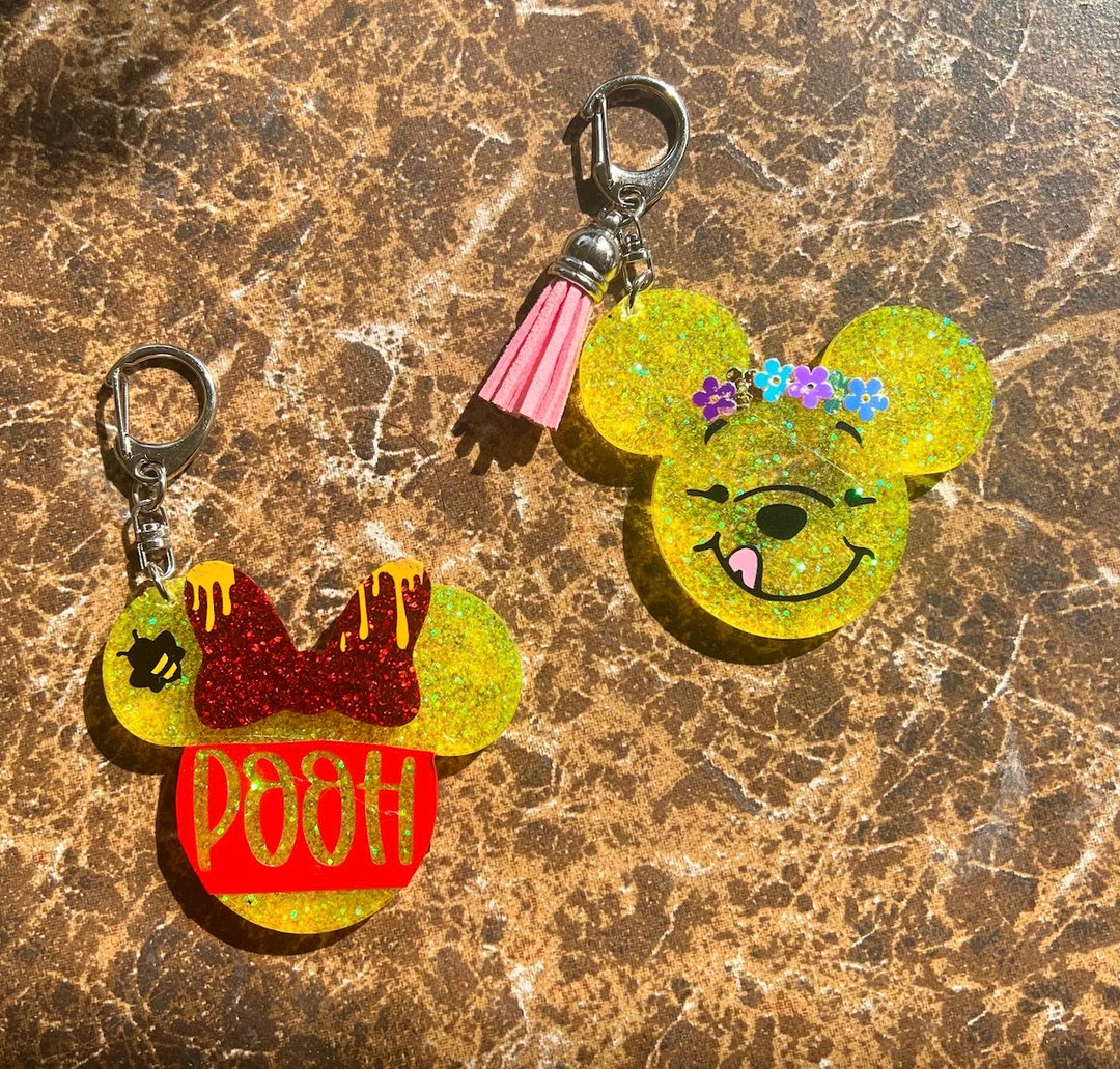 Disney and Pixar Inspired Keychains - Etsy
