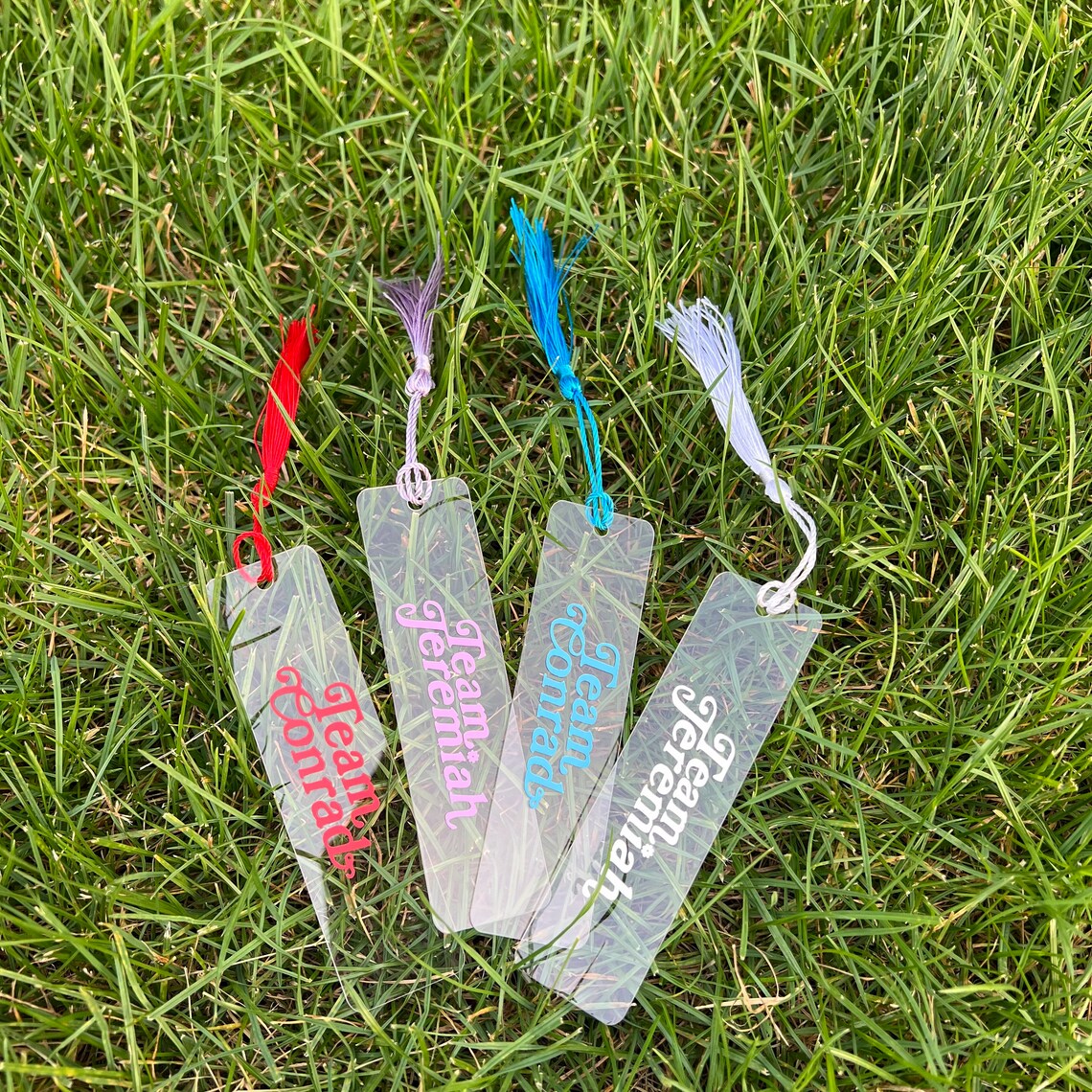 ACRYLIC BOOKMARK | Team Jeremiah Team Conrad | the Summer I Turned ...