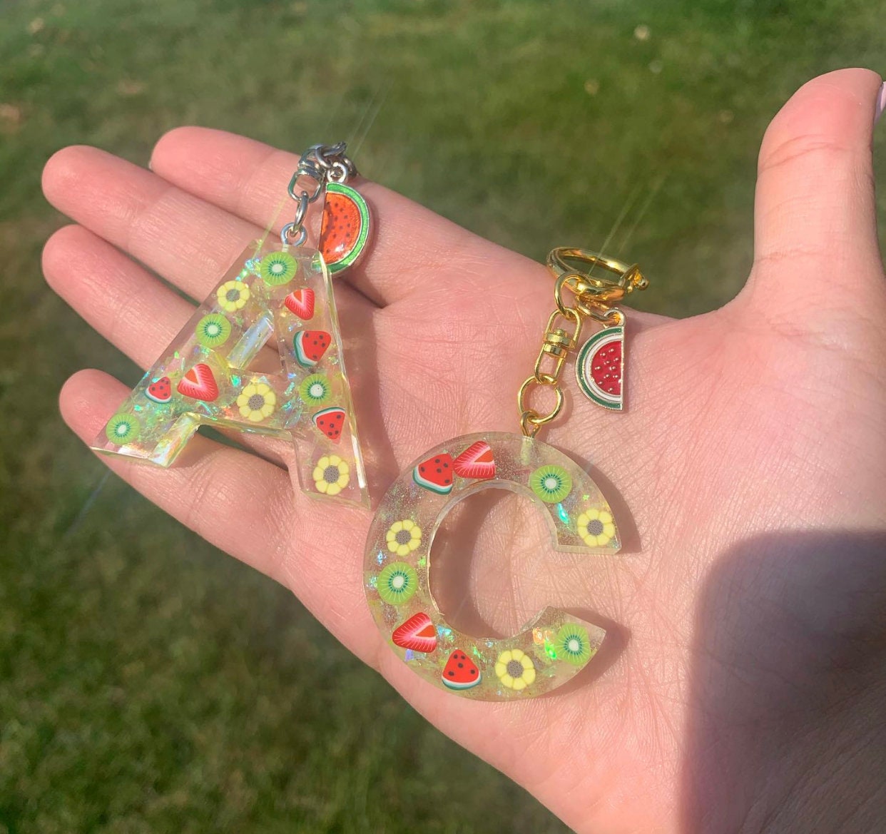 Harry Styles Keychain Initial - Etsy.de