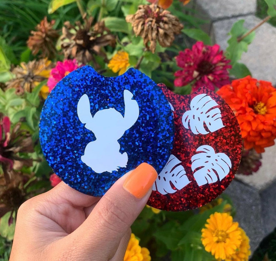 Lilo and Stitch Car Coaster Set - Etsy