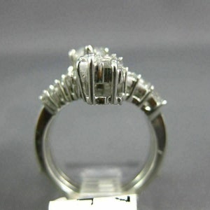 Antique Large 3.34ct Diamond Platinum Insert Wedding Engagement Ring Set 847 - Etsy