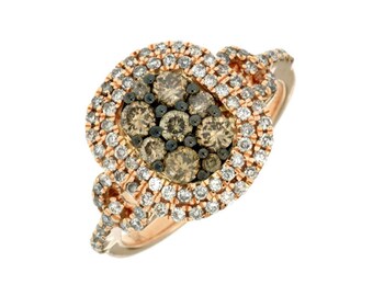 Mocha Diamond Ring - Etsy