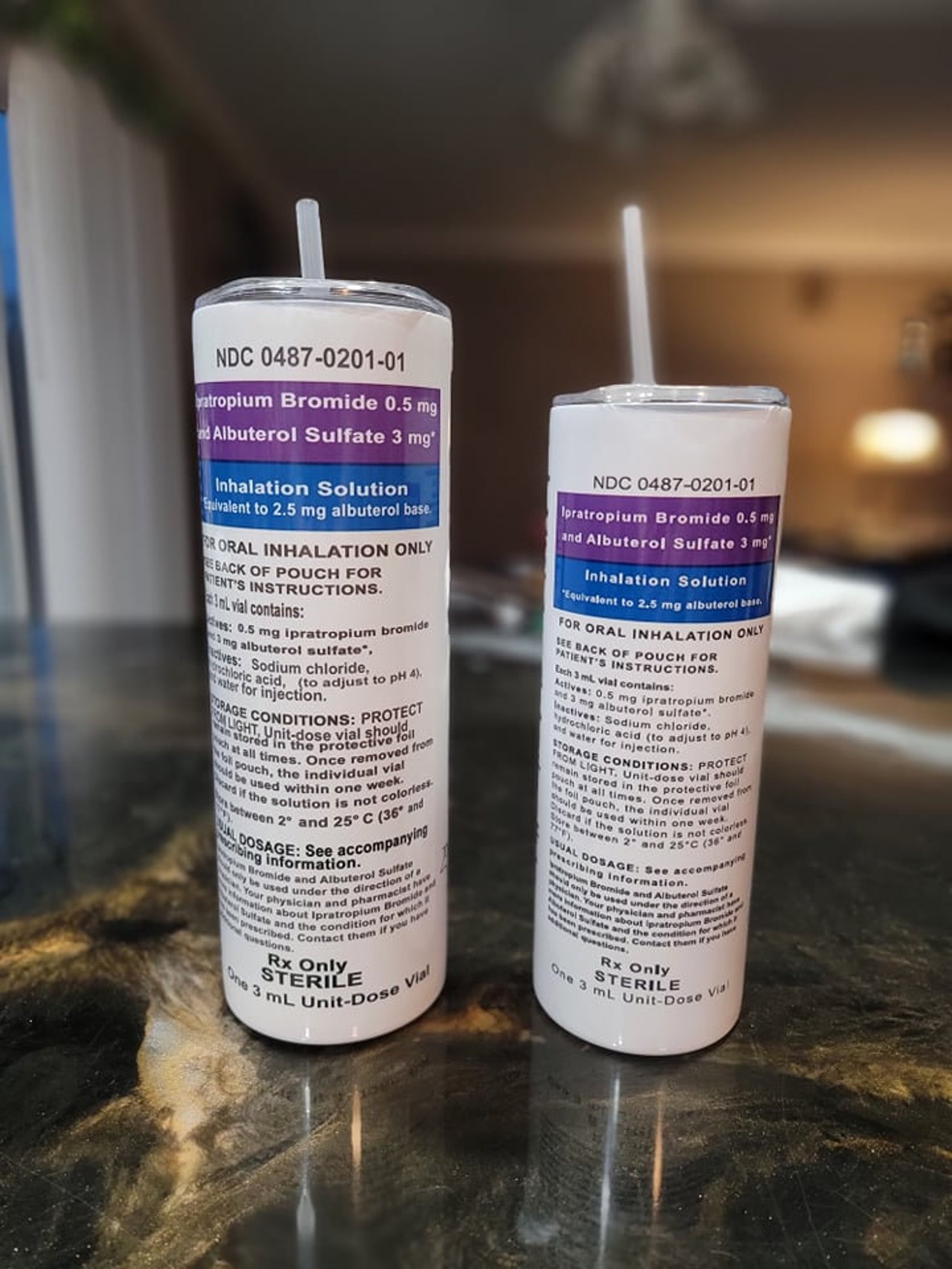 20 Oz or 30 Oz RRT Respiratory Duoneb Like Tumbler With - Etsy