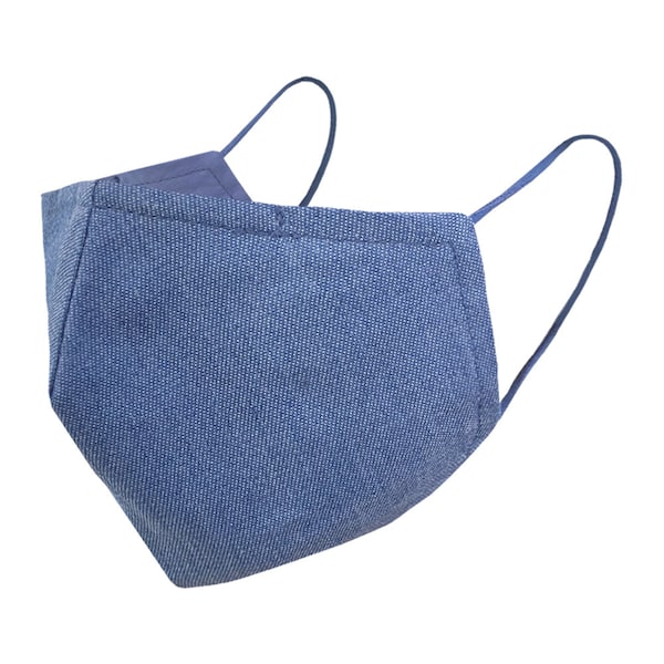 Denim Face Mask - Etsy