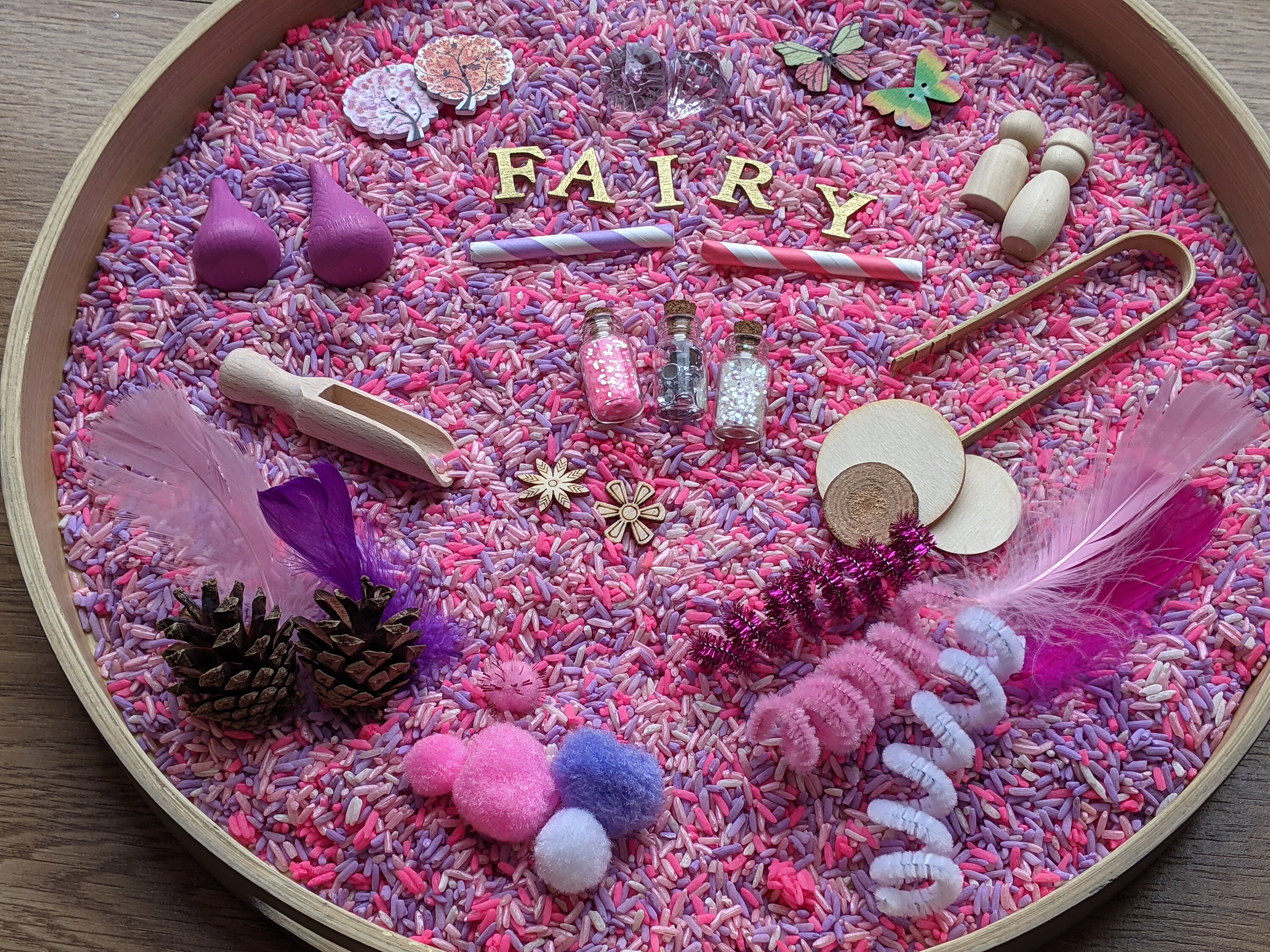 Fairy Sensory Kit Loose Parts Small World Imaginative Play - Etsy UK