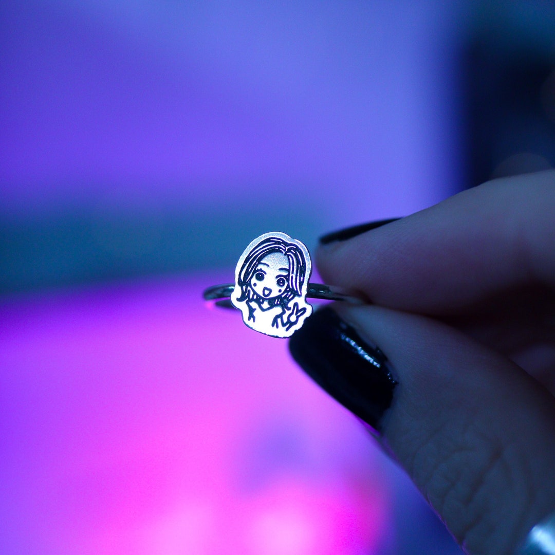 Hachi Ring Hachiko Ring Anime Jewelry Sterling Silver - Etsy