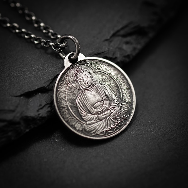 Men Buddha Necklaces - Etsy