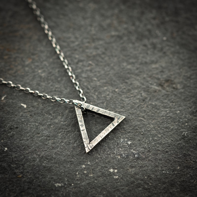 Triangles Necklace - Etsy