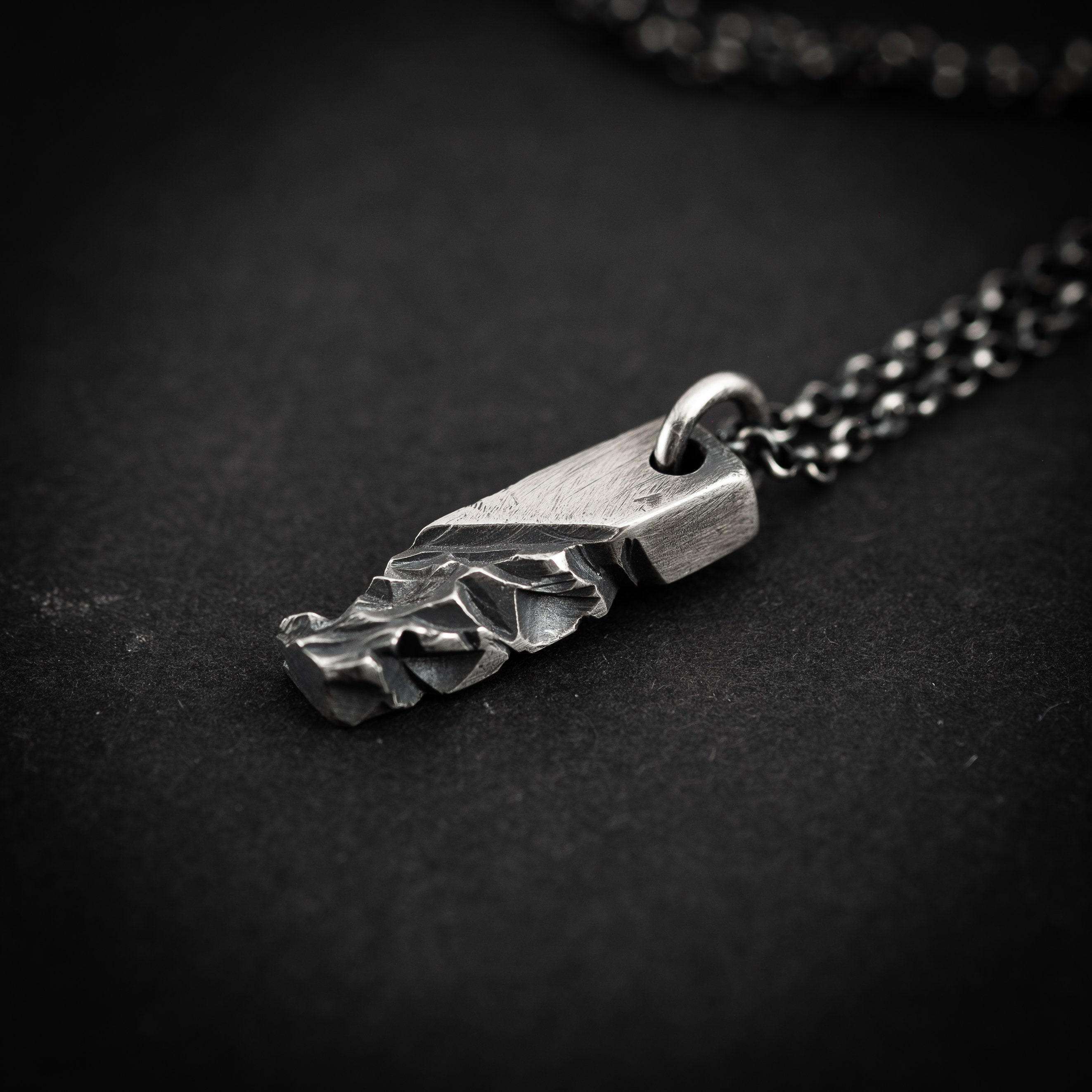 Handmade Rustic Men's Necklace Jewelry, Gift for Him, Mens Gift ...