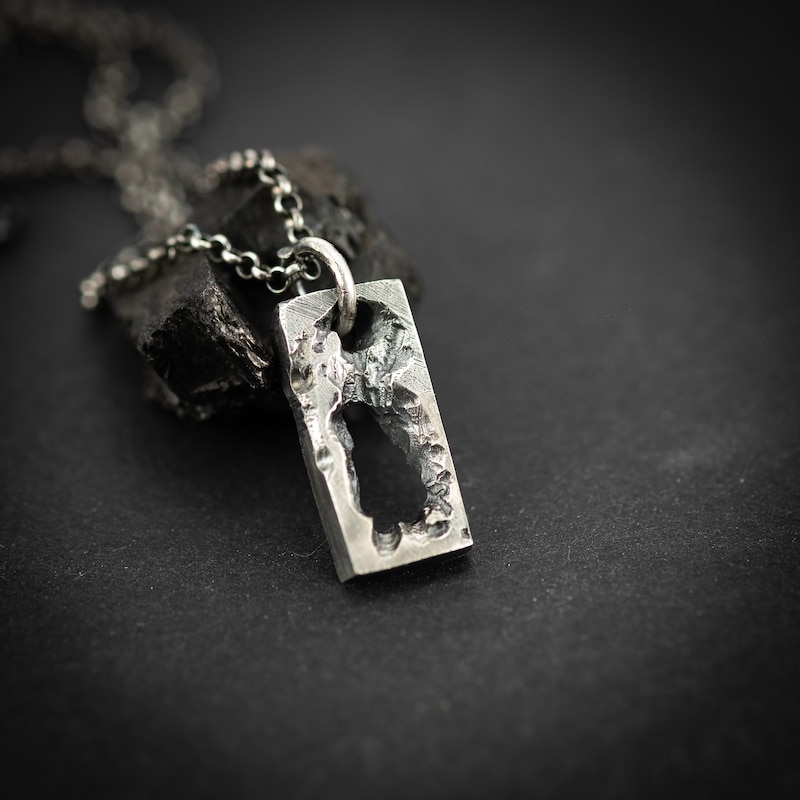 Rustic Mens Necklace - Etsy