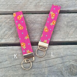 Tula Pink Key Fobs, Key Chain 25mm. Jen's Corner Shop. - Etsy