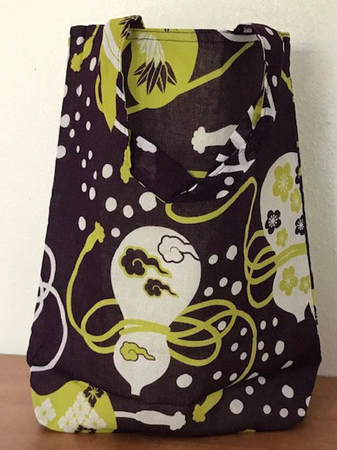 Tenugui Tote Bag: Hyotan - Etsy