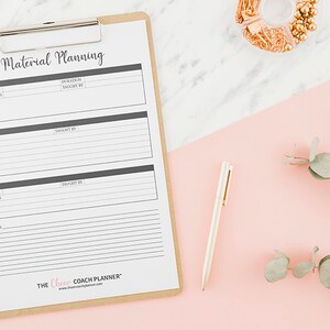Cheerleading Tryouts Planning Bundle PDF the Cheer Coach Planner 8.5x11 ...