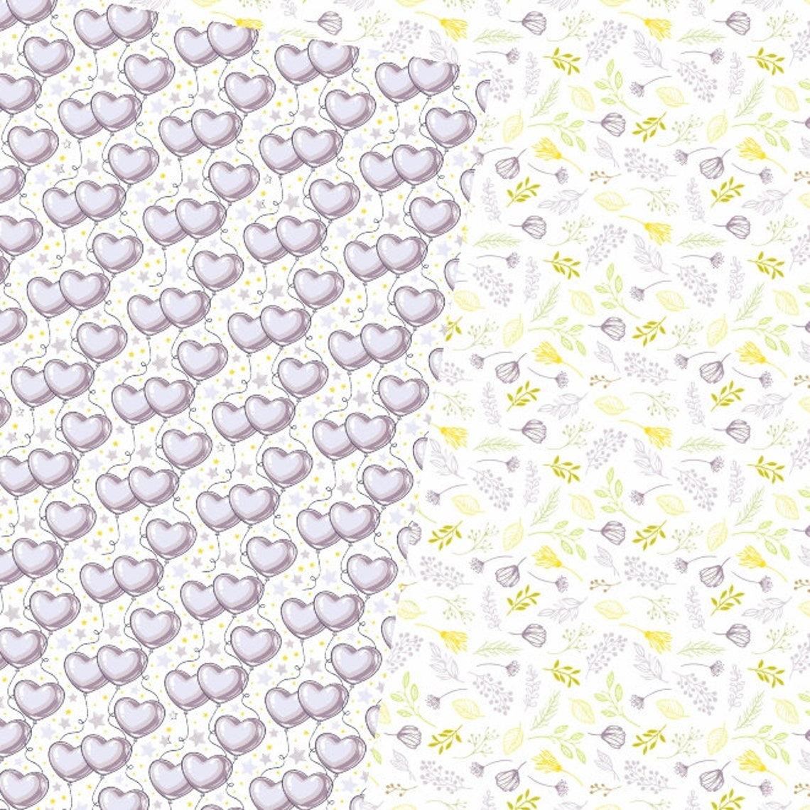 Baby and Kids Digital Paper Baby and Kids Digital Yellow | Etsy