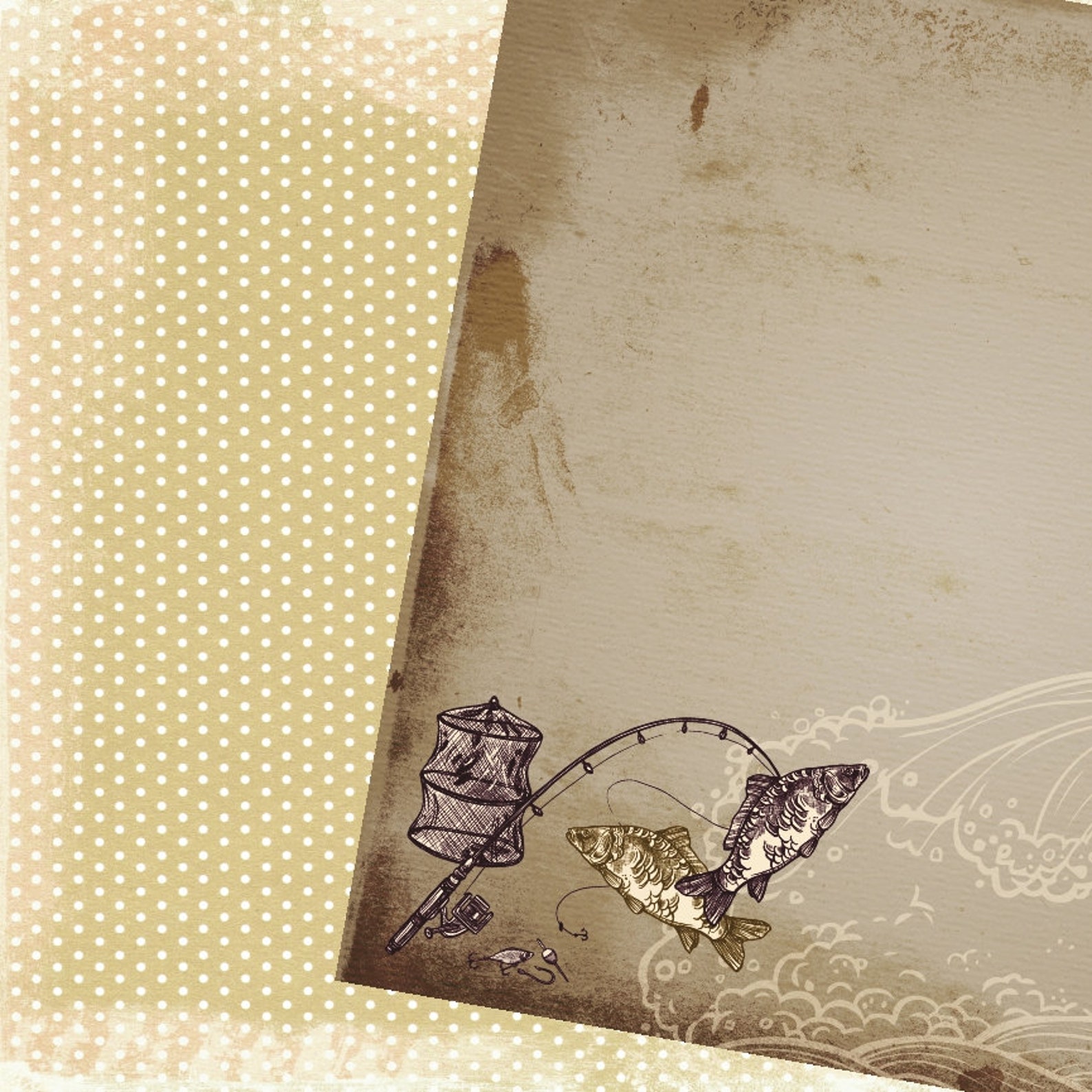 Hunting and Fishing Digital Paper Pack, Deer Hunting Digital Paper ...