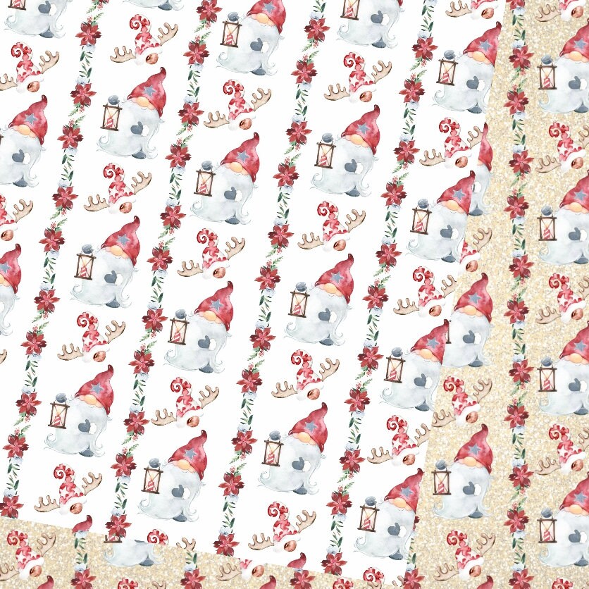 Christmas Gnomes, Christmas, Watercolor Gnome, Watercolor Christmas ...