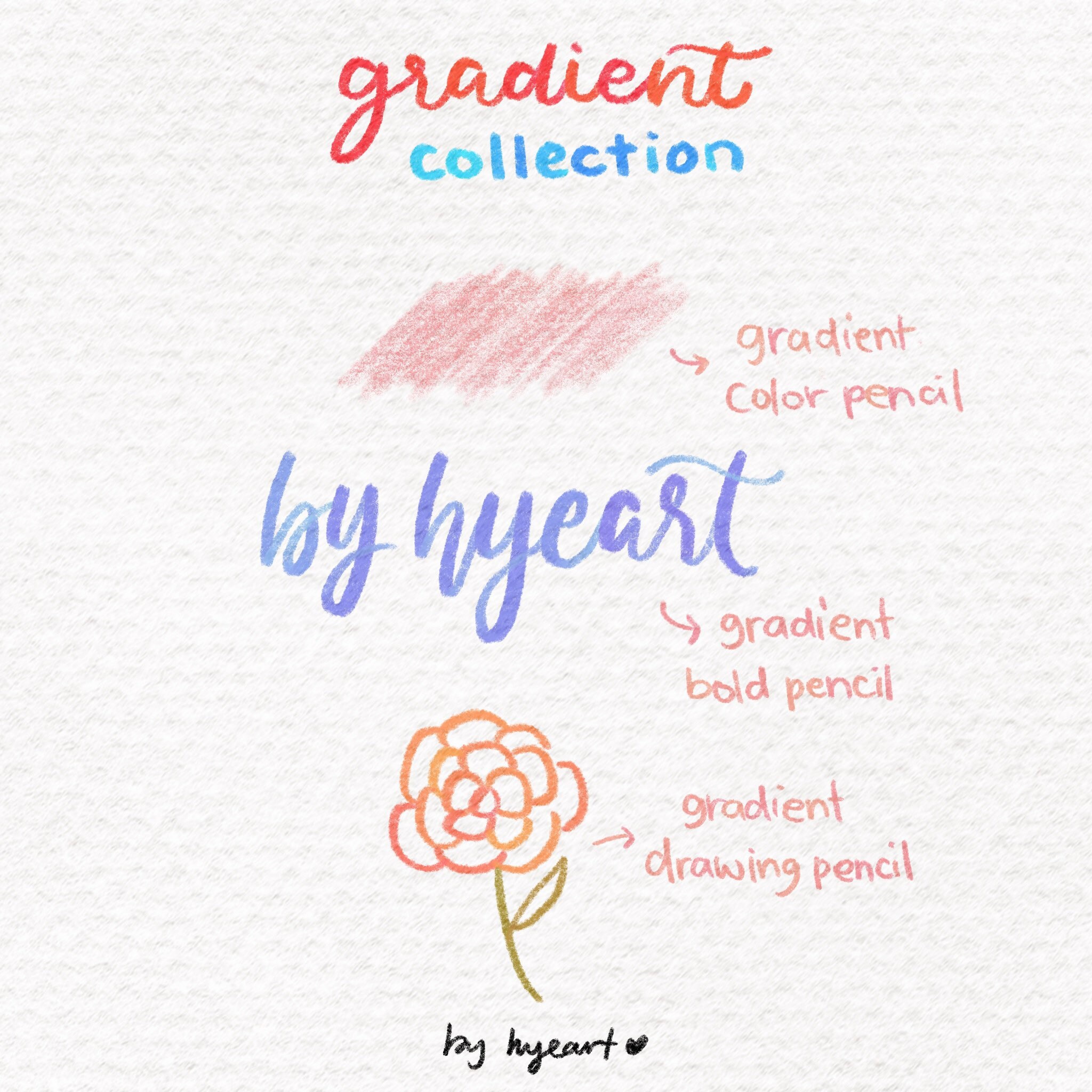 14 Color Pencil Brush, Procreate Bundle, Get Free Brush, Procreate ...