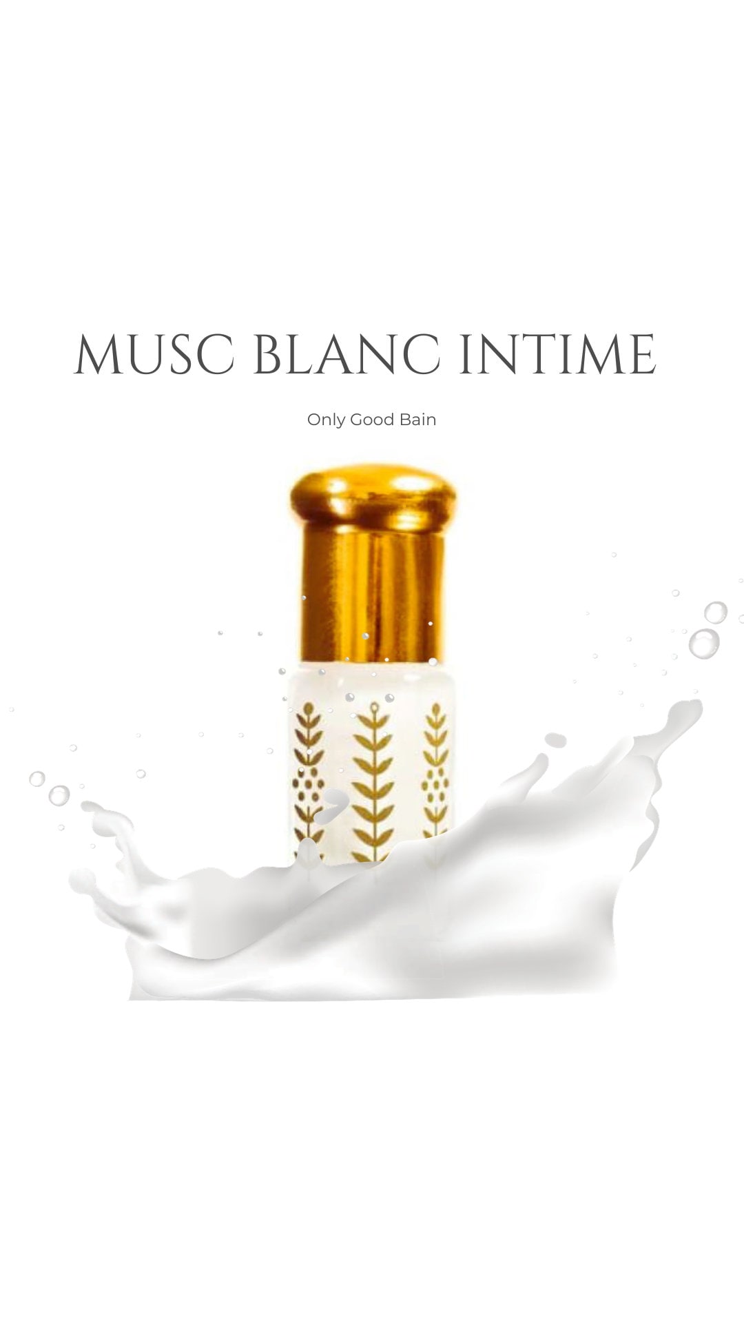 100% Vegan Deodorant Intimate White Musk Mixed 6ml - Etsy