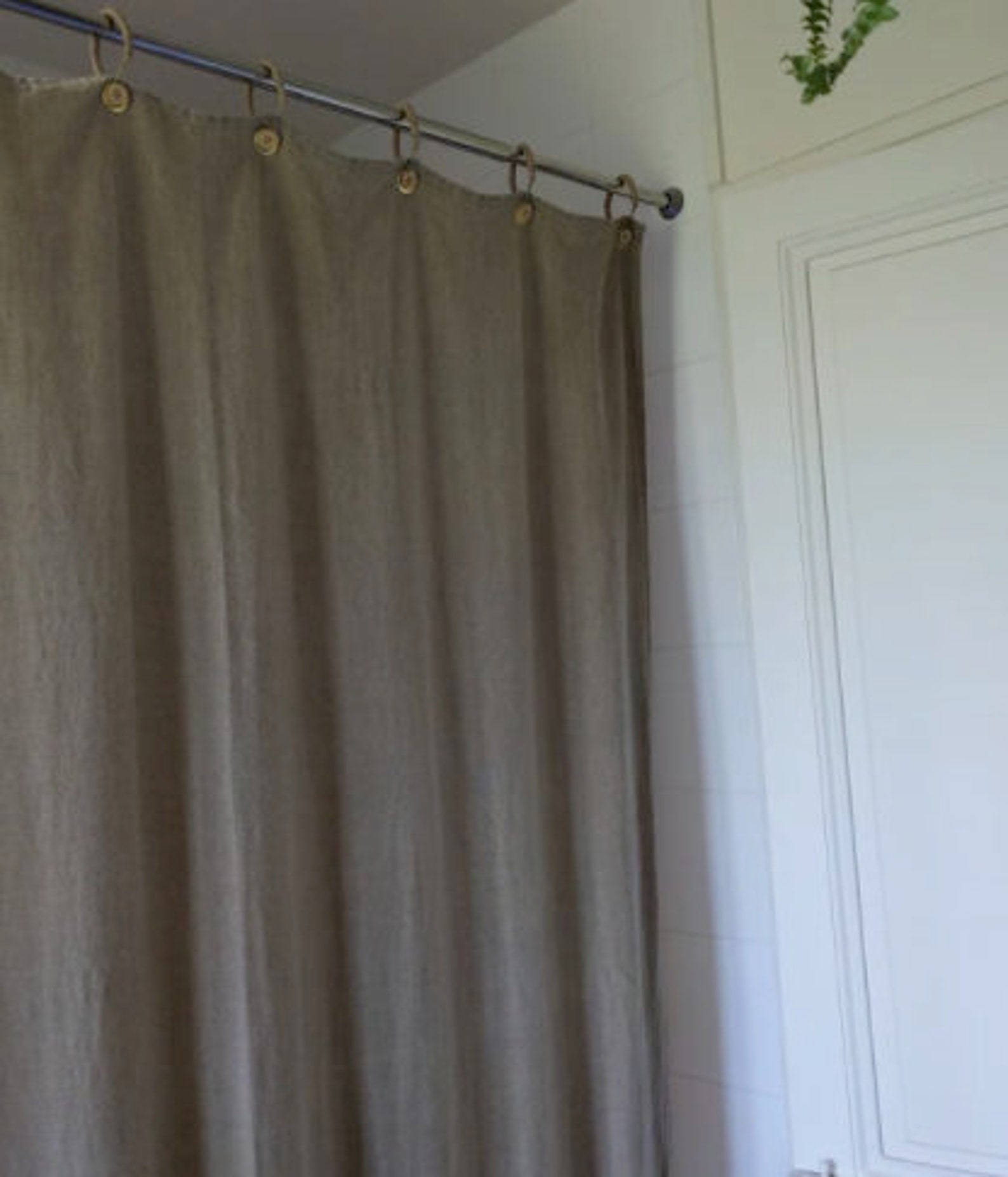 Shower Rings 100% Ecological and Silent / Hanging Macramé | Etsy UK