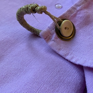 Ecological and Silent Shower Rings / Macrame Hooks in Wood and Linen ...