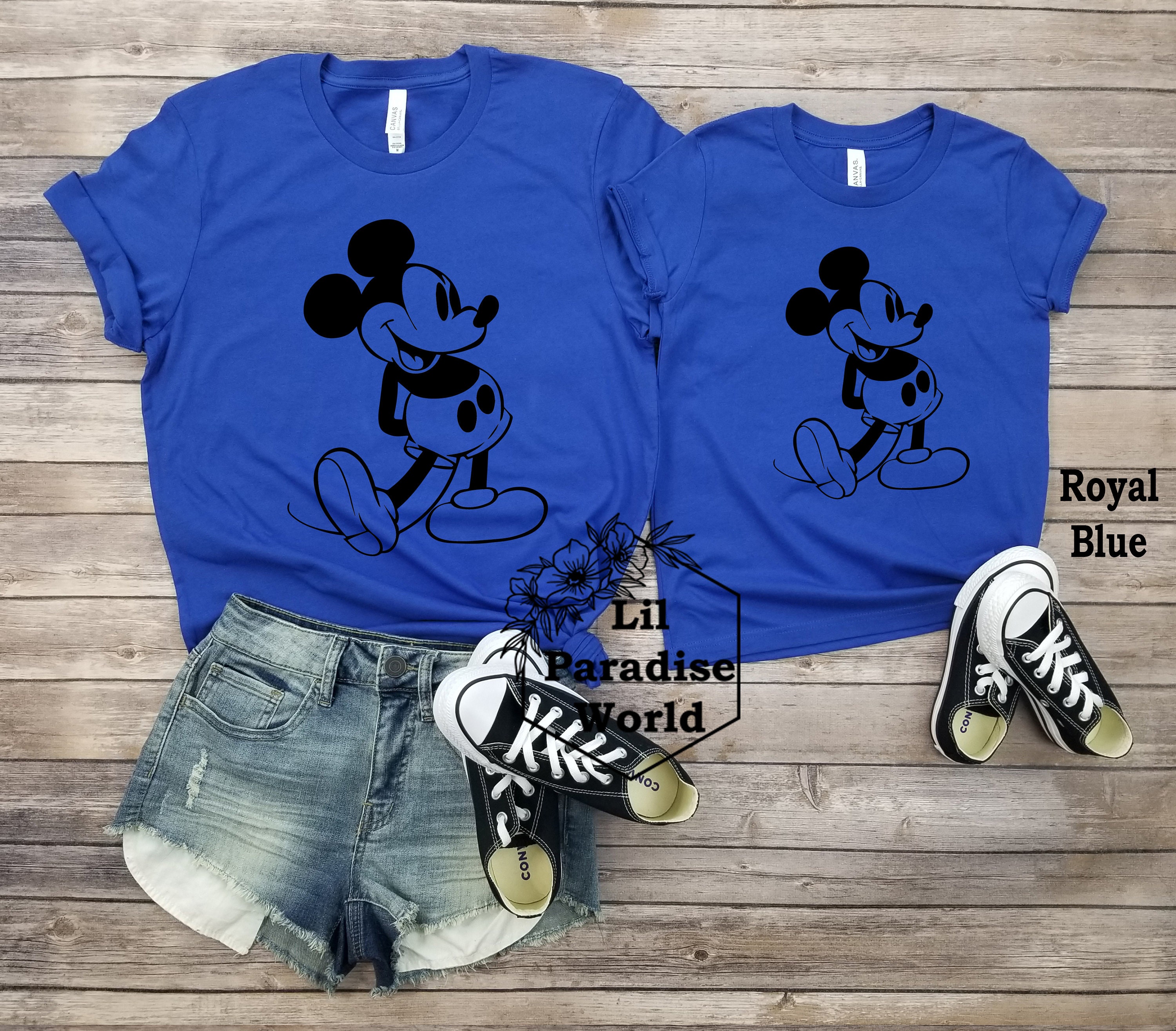 Outline Mickey Mouse Matching Shirtanimal Kingdom Shirtretro | Etsy