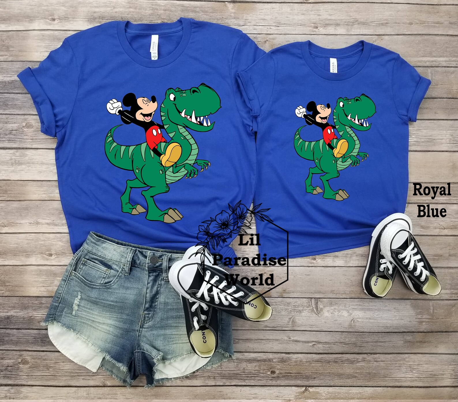 Dinosaur Mickey Mouse Matching Shirtmatching Animal Kingdom - Etsy