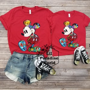 Art Mickey Mouse Matching Shirt,animal Kingdom Shirt,mickey Mouse ...
