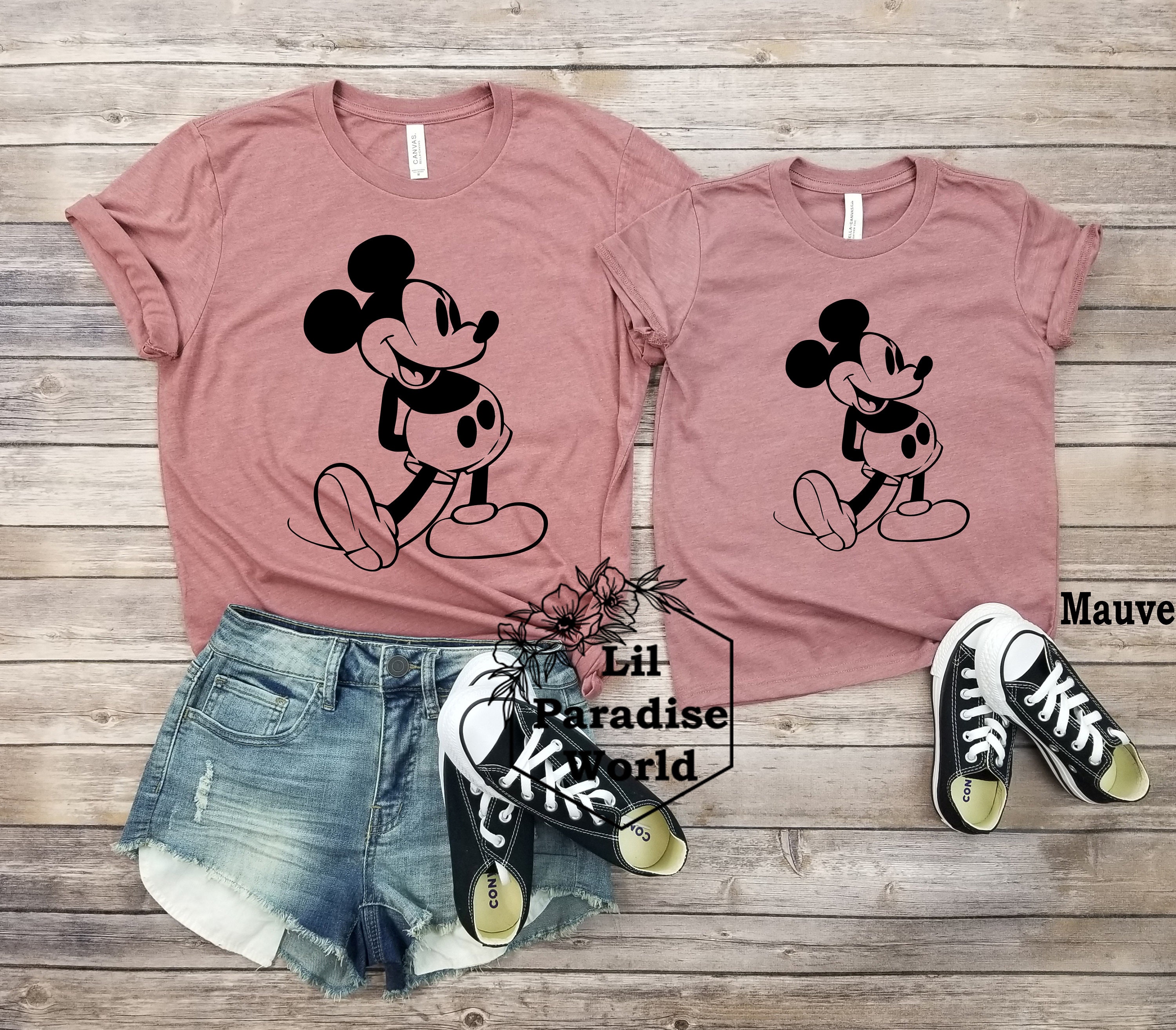 Outline Mickey Mouse Matching Shirtanimal Kingdom Shirtretro | Etsy