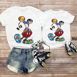 Art Mickey Mouse Matching Shirt,animal Kingdom Shirt,mickey Mouse ...