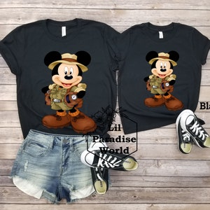 Safari Mickey Mouse Matching Shirt,matching Animal Kingdom Shirt,mickey ...