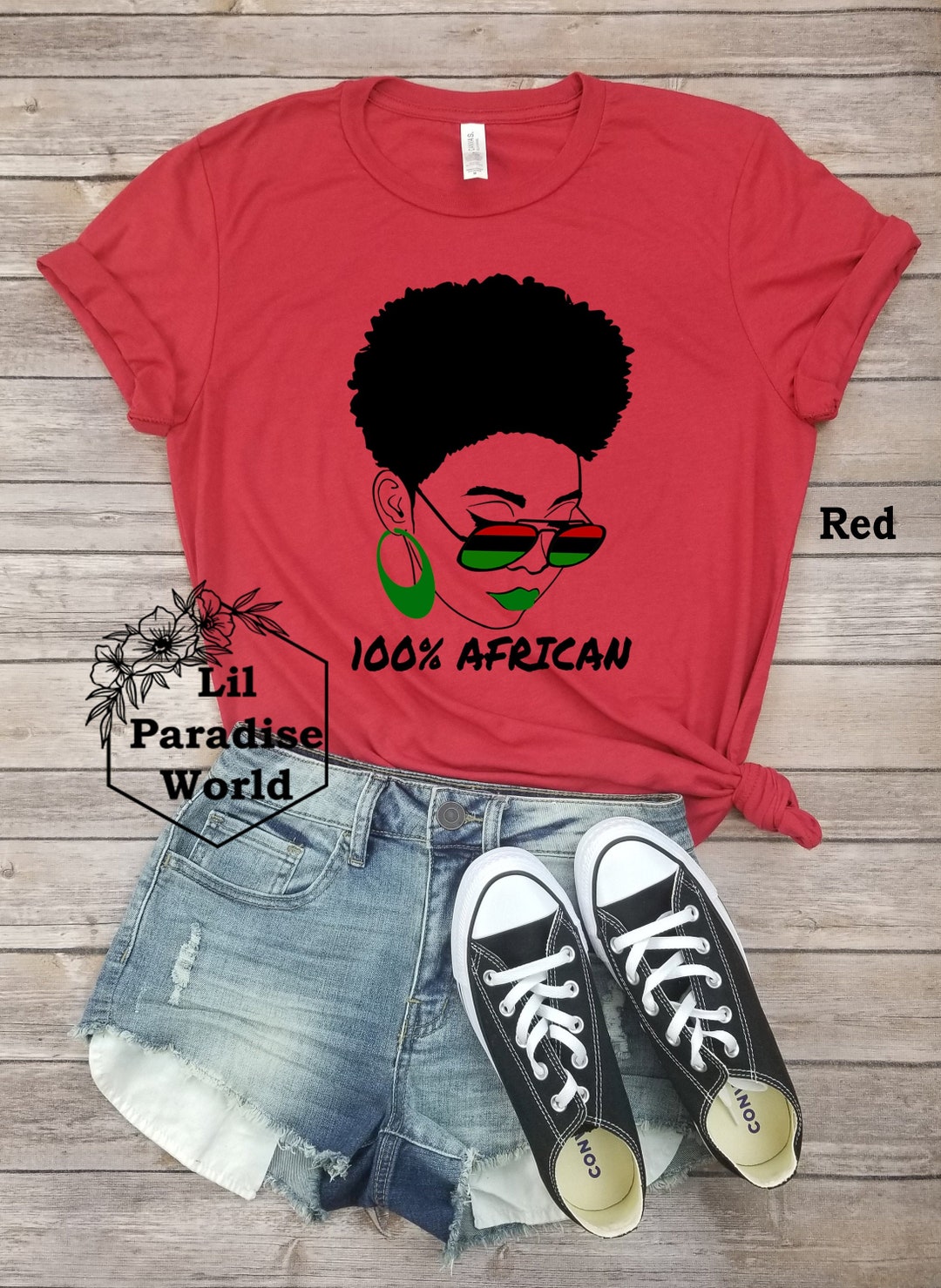 100% African Woman Shirt-african Girl Shirt-african Shirt-africa Root ...