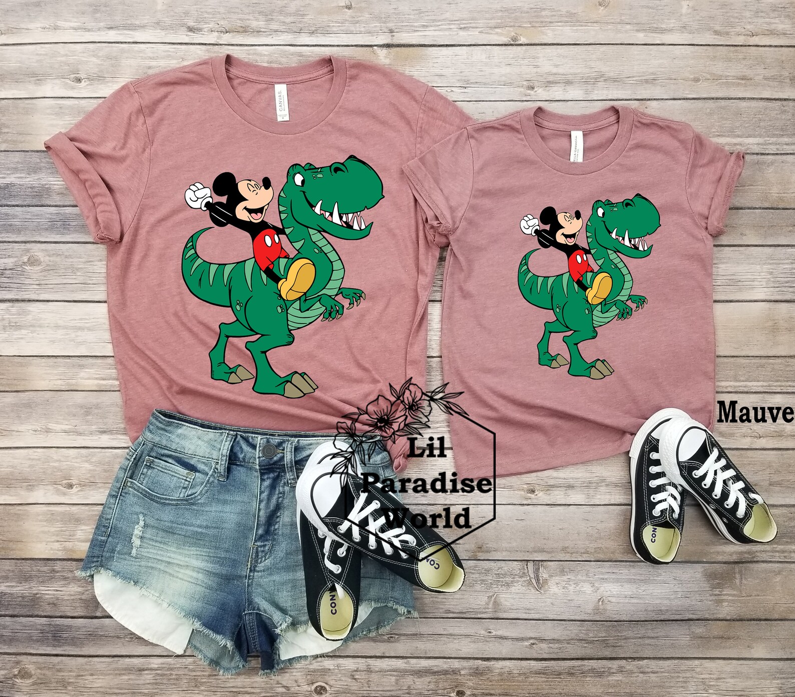 Dinosaur Mickey Mouse Matching Shirtmatching Animal Kingdom - Etsy