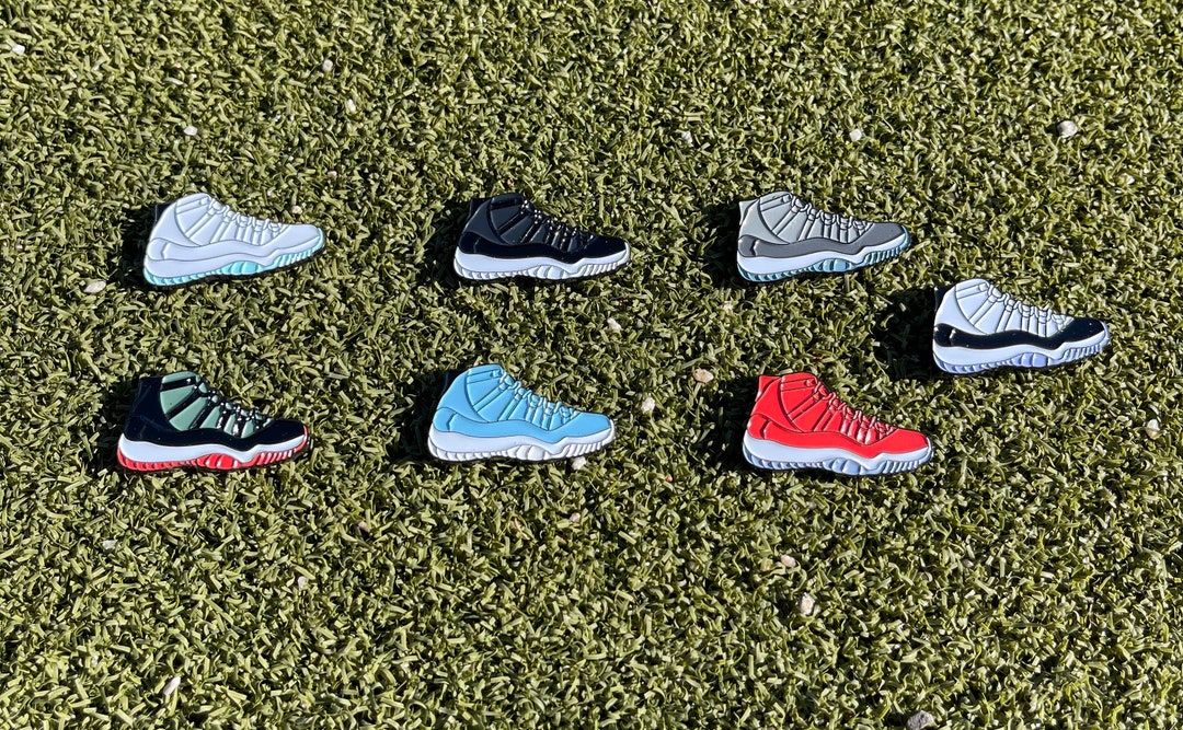Sneaker Inspired Golf Ball Marker // AJ11 Design - Etsy