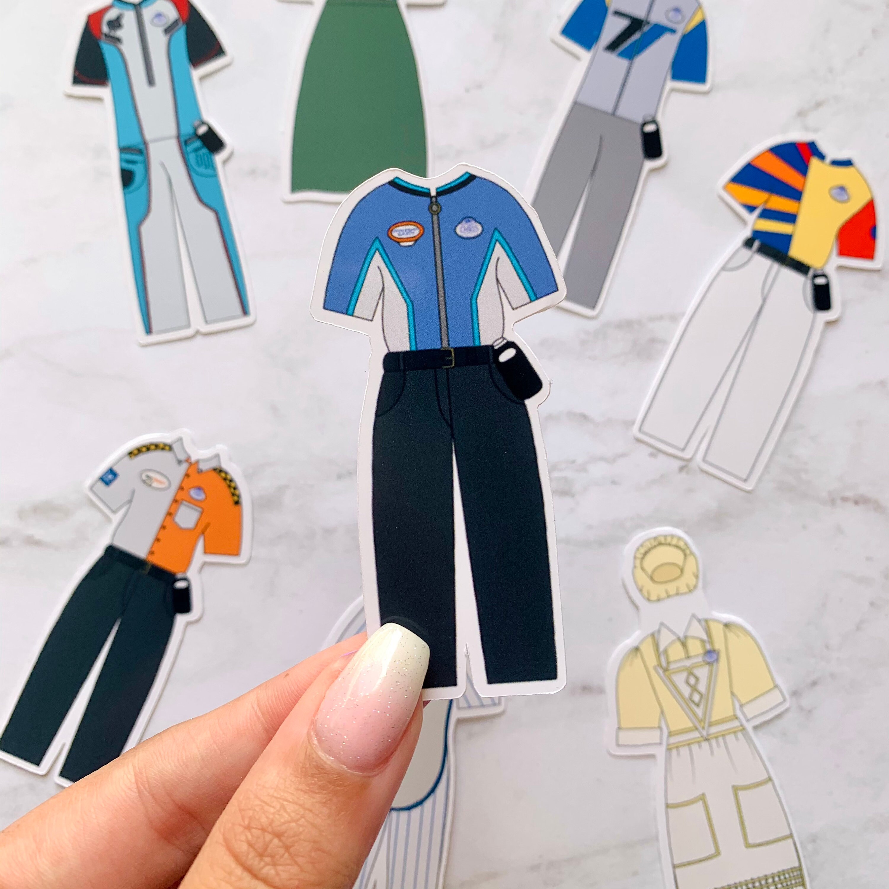 Spacechip Earth Cast Member Costume Sticker EPCOT Cast Member Spaceship ...